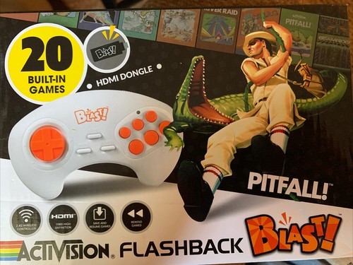 Activision Flashback Blast Pitfall Classic Retro Video Game Console ...