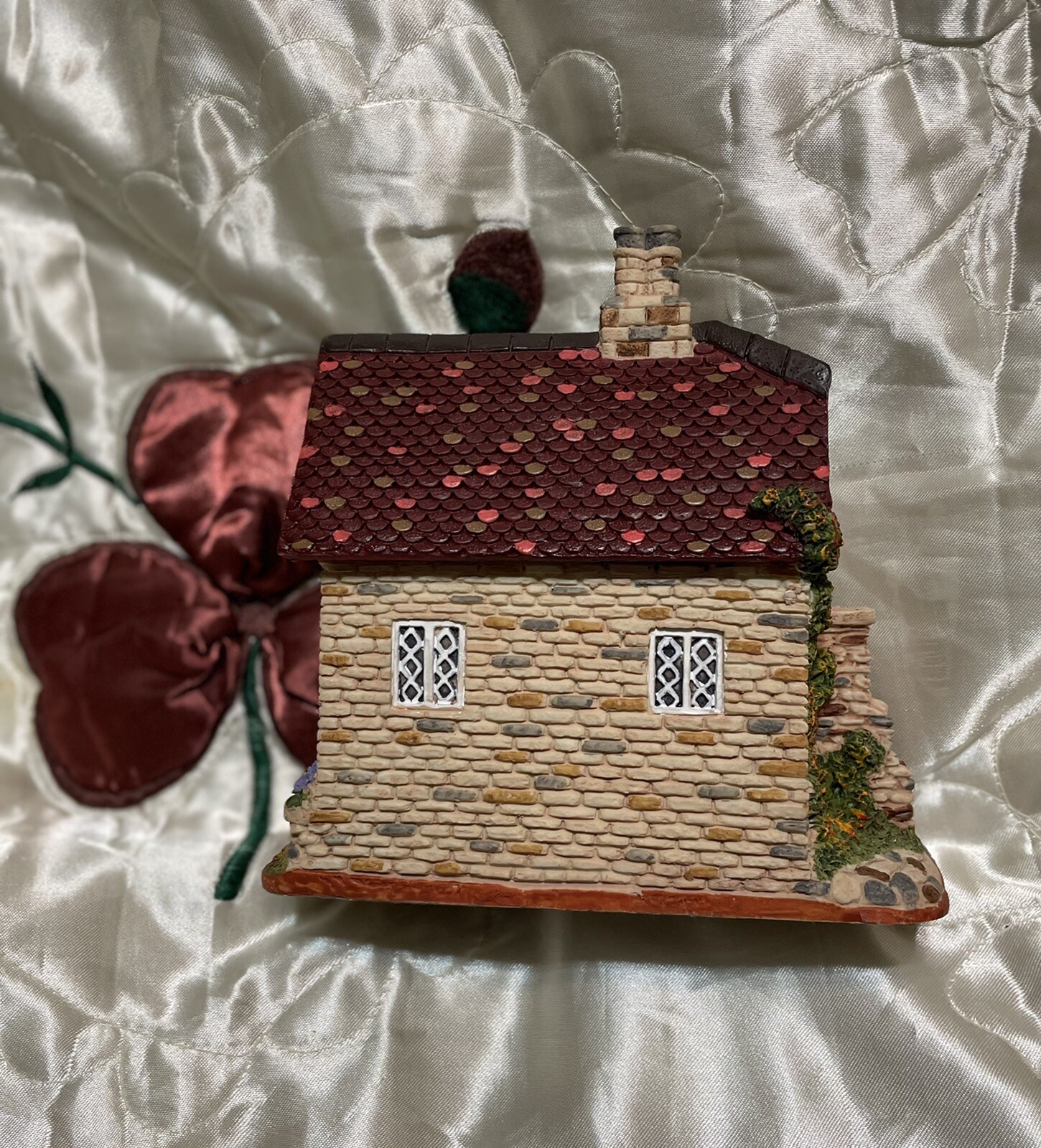 Time Avenue Clock Cottage House Mantel DM-6000 Shontek Quartz Vtg Needs ...