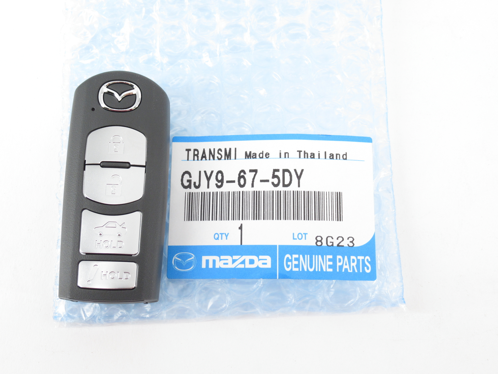 Genuine OEM Mazda GJY9-67-5DY Keyless Entry Key Fob Transmitter MX-5 ...