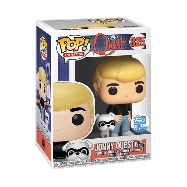Funko Pop! Vinyl: Johnny Quest - Jonny Quest with Bandit - Funko ...