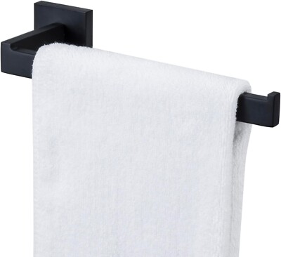 Wall Mounted Black ‎Metal Hand Towel Hook, Bathroom Hanger Towel Holder ...