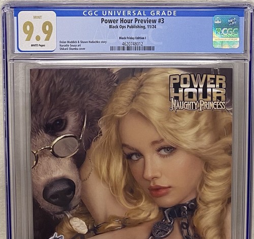 Power Hour #2 Shikarii Goldilocks Friday 13th Edition I /100 CGC 9.9 ...