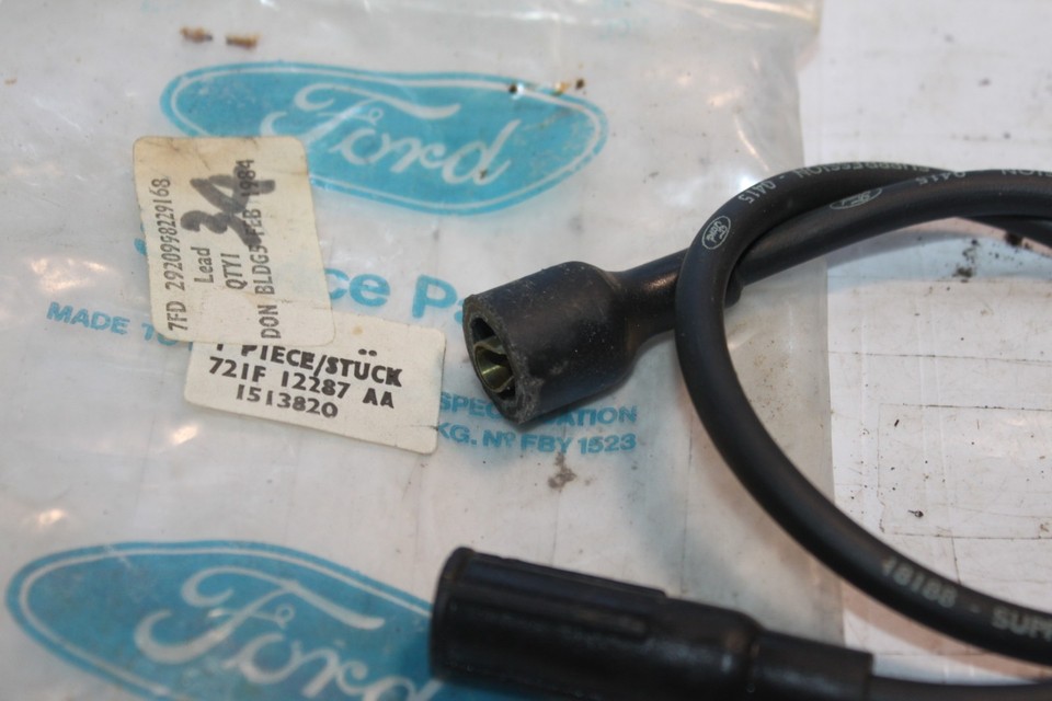 Plug Lead Number 4 New Genuine Ford 72IF12287AA 1513820 Many Classic ...