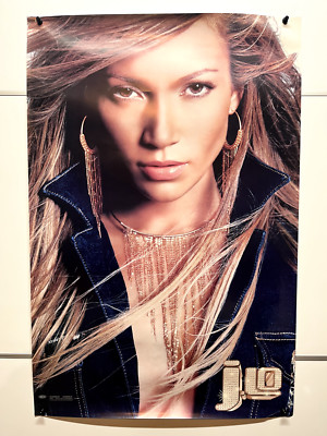 Poster: Jennifer Lopez: J. Lo (*2001): original CD LP promotional promo ...