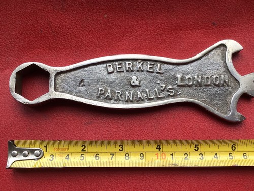 BERKEL PARNALL LONDON MEAT SLICING MACHINE RARE VINTAGE UNUSUAL SPANNER ...