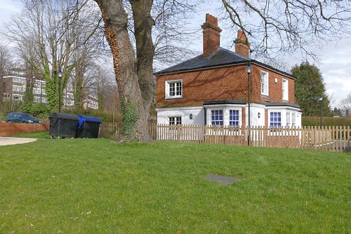 Photo 6x4 Horsell village Woking The house next to the village hall on ...