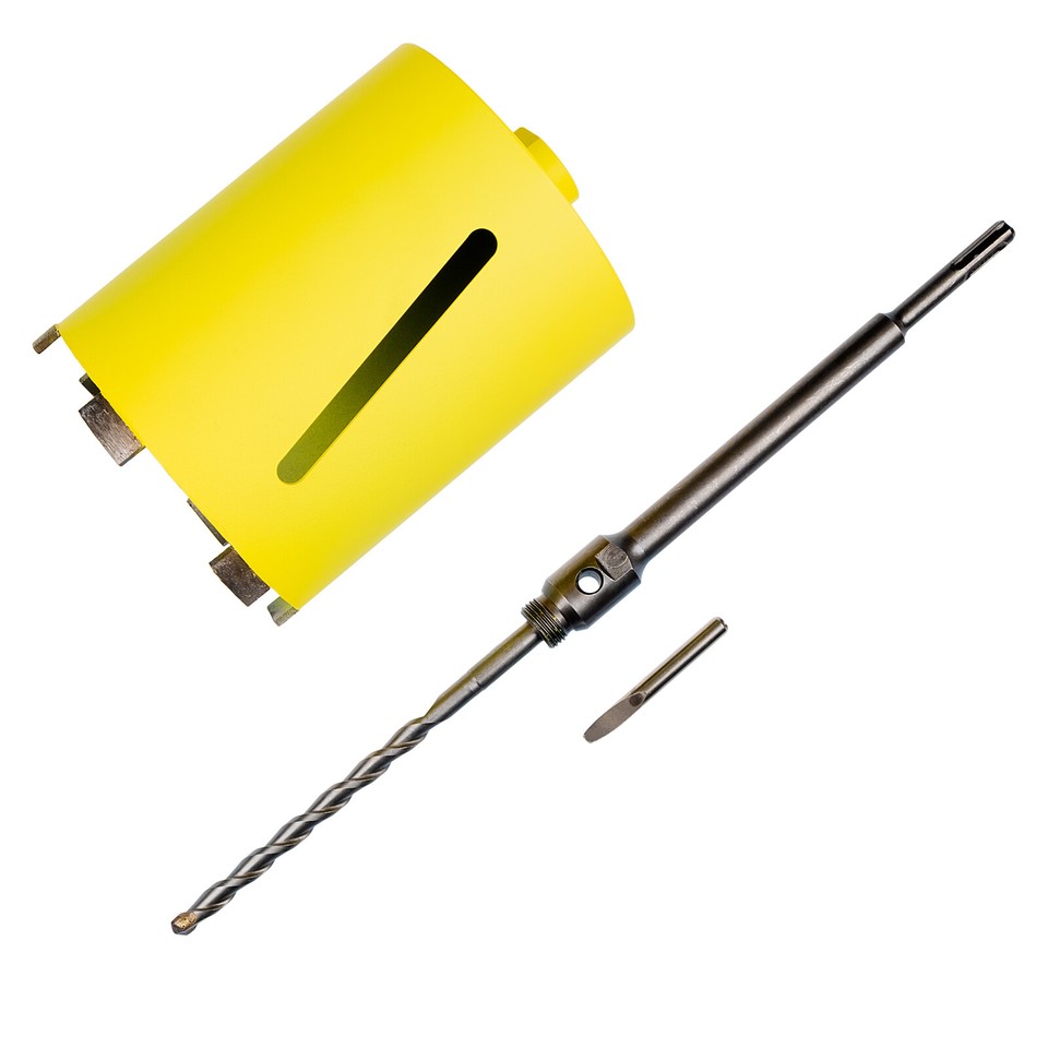 DIAMOND CORE DRILLS 22-182MM, 150/300MM LONG & ADAPTORS CONCRETE ...
