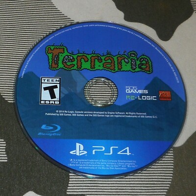 Terraria (Sony Playstation 4, PS4, 2014) *Disc Only 812872018294| eBay