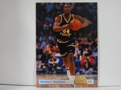 1993-94 Classic Draft Picks Limited Print /74500 Rodney Rogers #LP6 ...