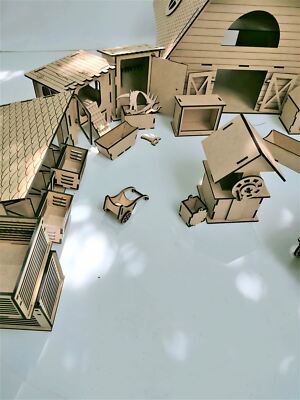 Toy set Barn Farm Stable without animals 100-2310 | eBay