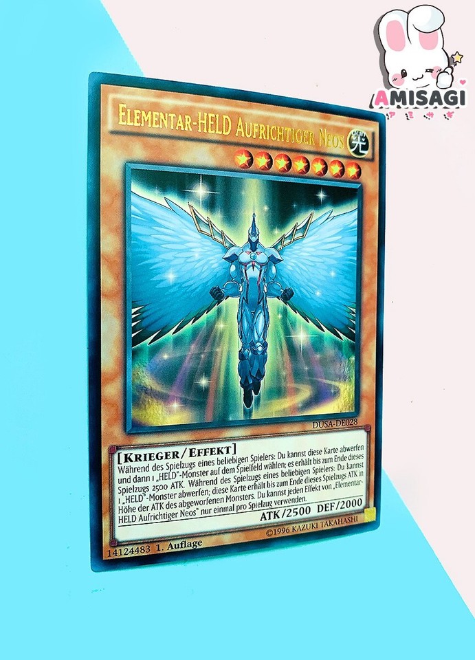 Yu-Gi-Oh! - Elemental Hero Honest Neos DUSA-DE028 Card Trading Card TCG ...