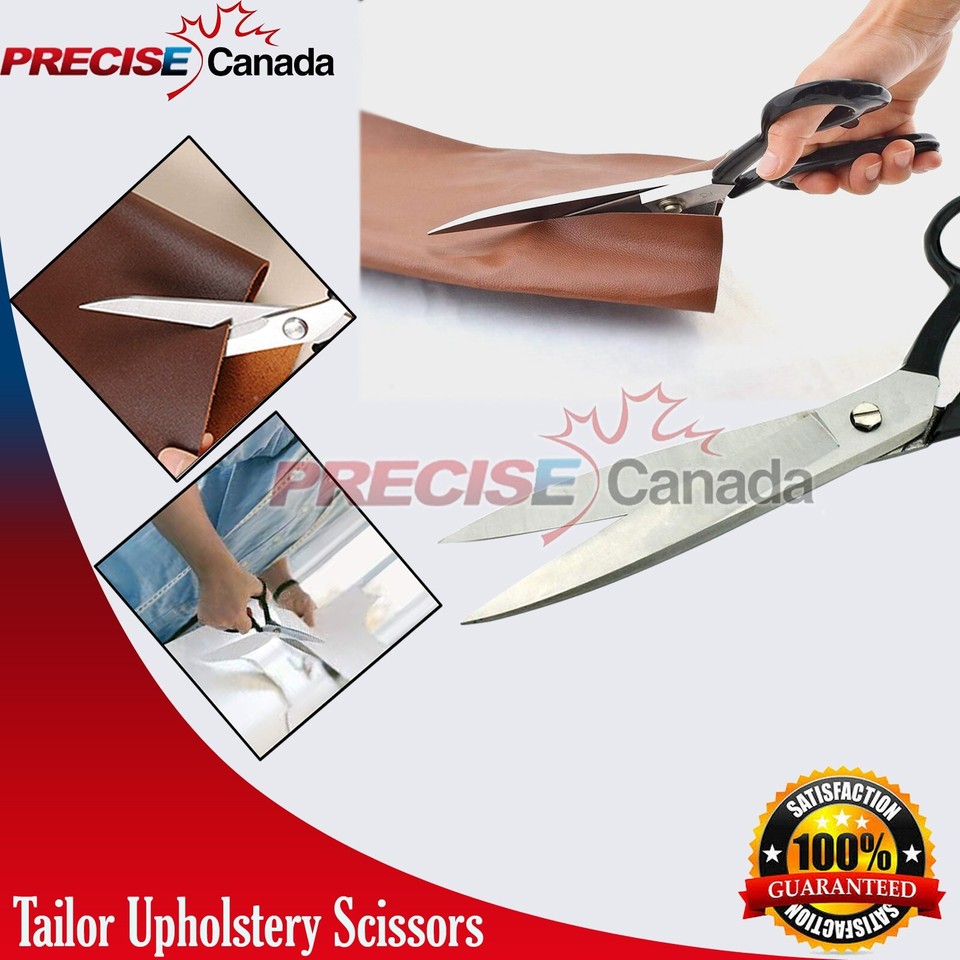 14" German Steel Heavy Duty Upholstery Carpet Shears Tailor Scissors ...