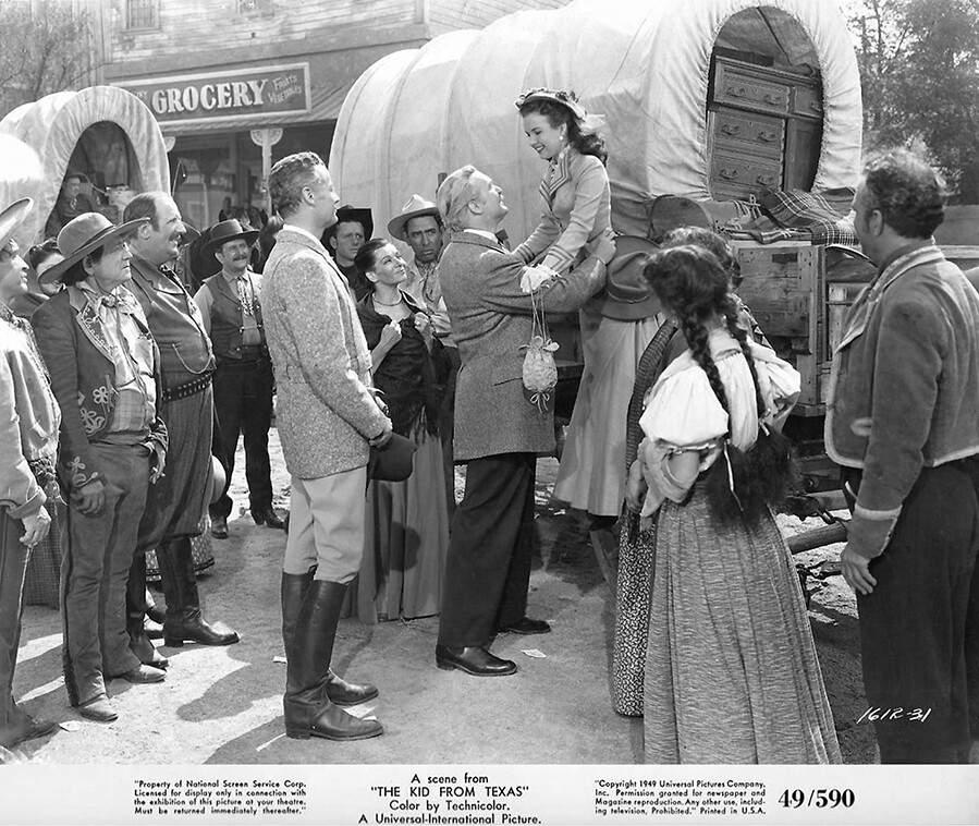 Gale Storm, Albert Dekker, Shepperd Strudwick - The Kid from Texas - 8 ...