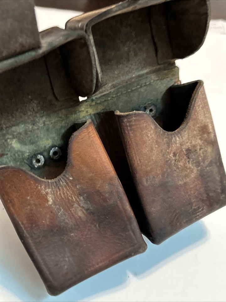 Yugo Yugoslavian Military M24 M48 Mauser 8mm Dual Cell Leather Ammo ...