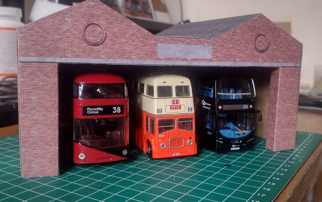 1/76 Oo Scale Bus Garage build your own | eBay UK