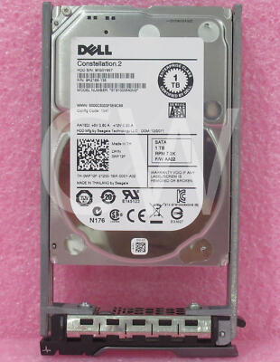 WF12F 0WF12F Dell ST91000640NS 1TB 7200RPM 6Gbps 2.5" SATA Hard Drive W ...