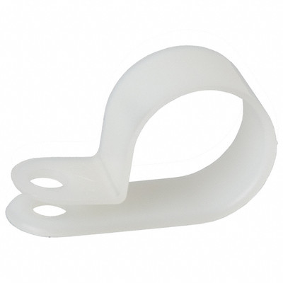 White Nylon P-Clips Assorted Sizes 4.8mm - 28mm | eBay