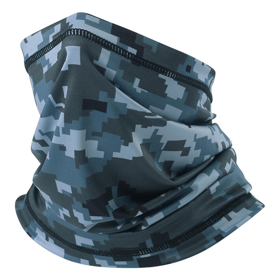 Camo Tactical Neck Gaiter Face Mask Scarf Breathable Bandana Cover ...