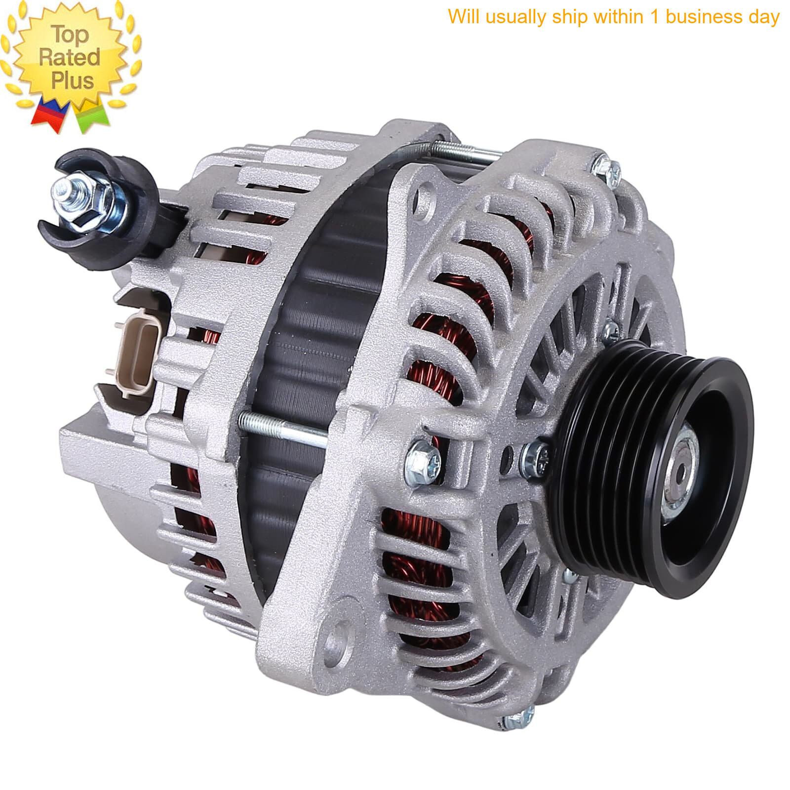 Car Alternator Fits Ford Edge 2007-2014 Taurus 2010-2012 3.5L 150A 12V ...