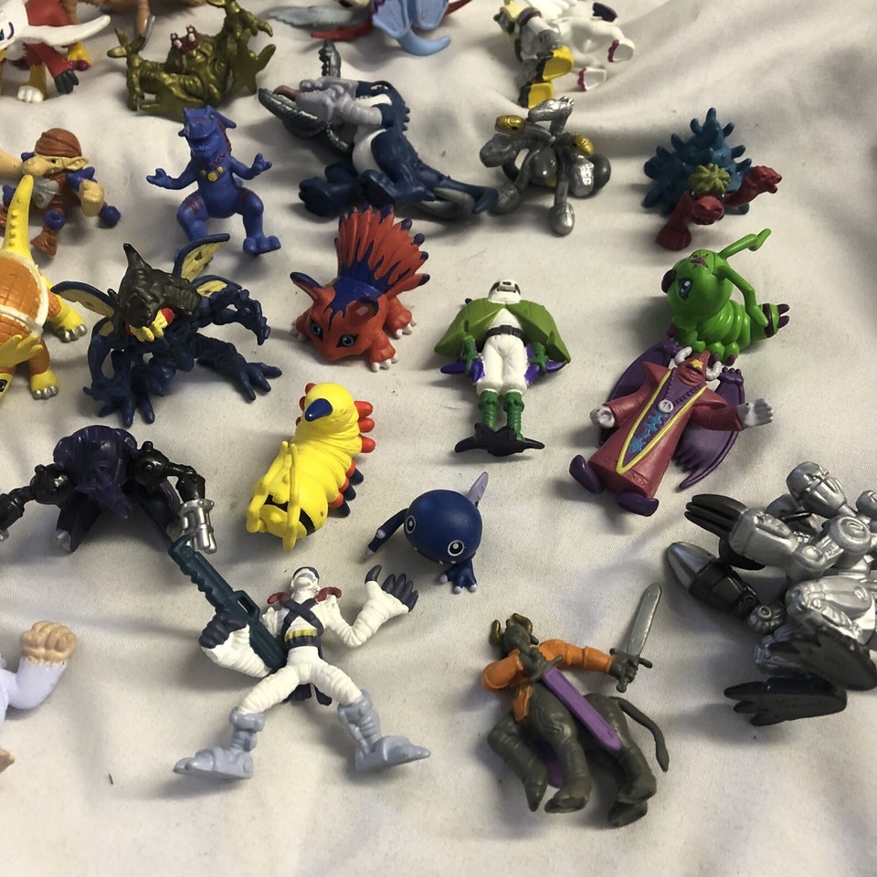 Vintage Bandai Digimon Mini Figures Lot | eBay
