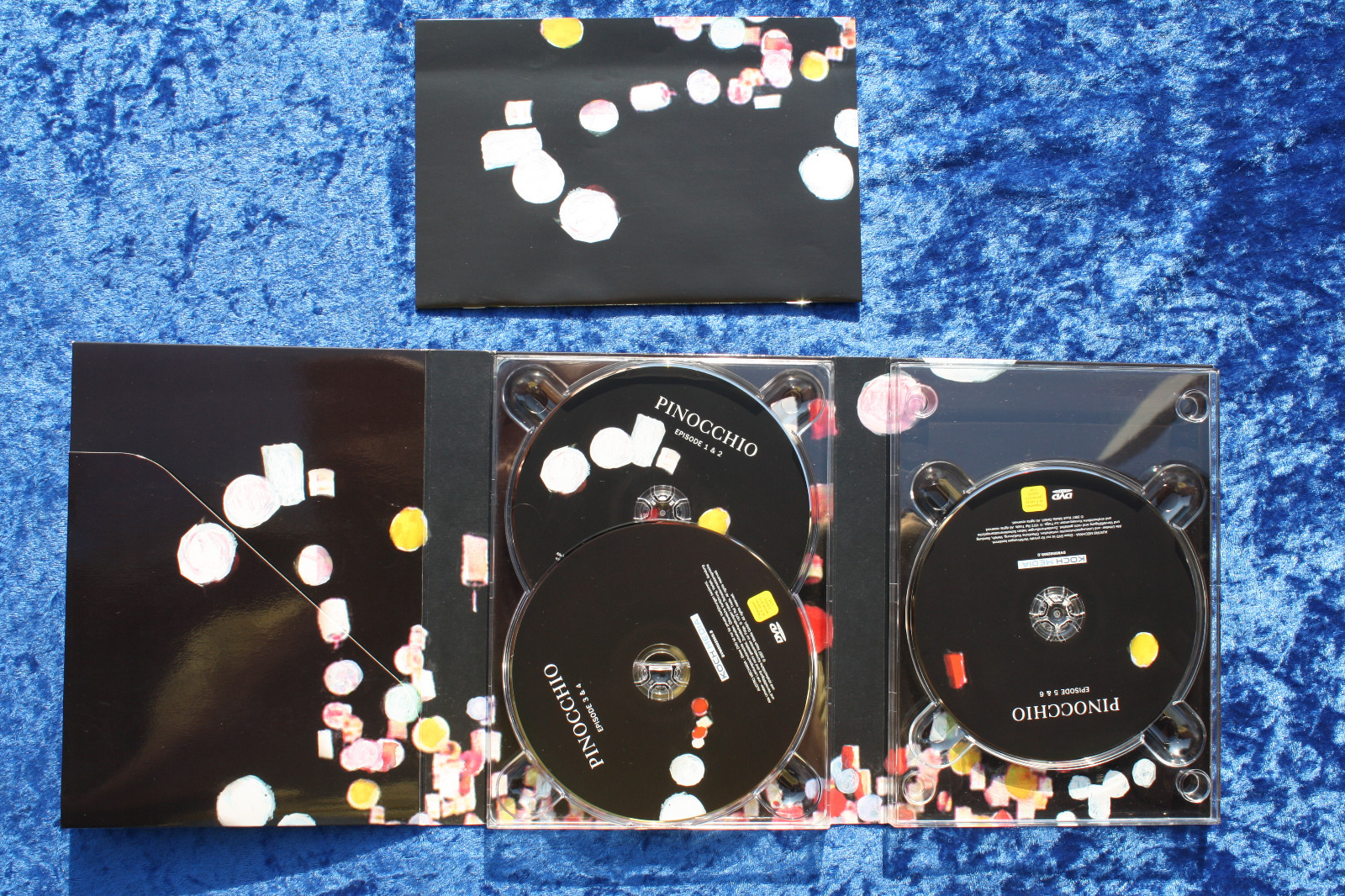 PINOCCHIO serie 1972 nino manfredi gina lollobrigida mario adorf 3 DVD ...