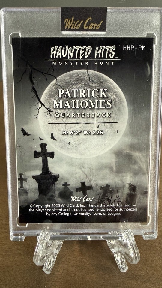 Patrick Mahomes Haunted Hits 3/4 Wild Card | eBay UK