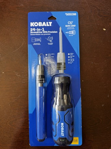 Kobalt Plastic Handle Combination Tip Multi-bit Screwdriver Set SOLD ...