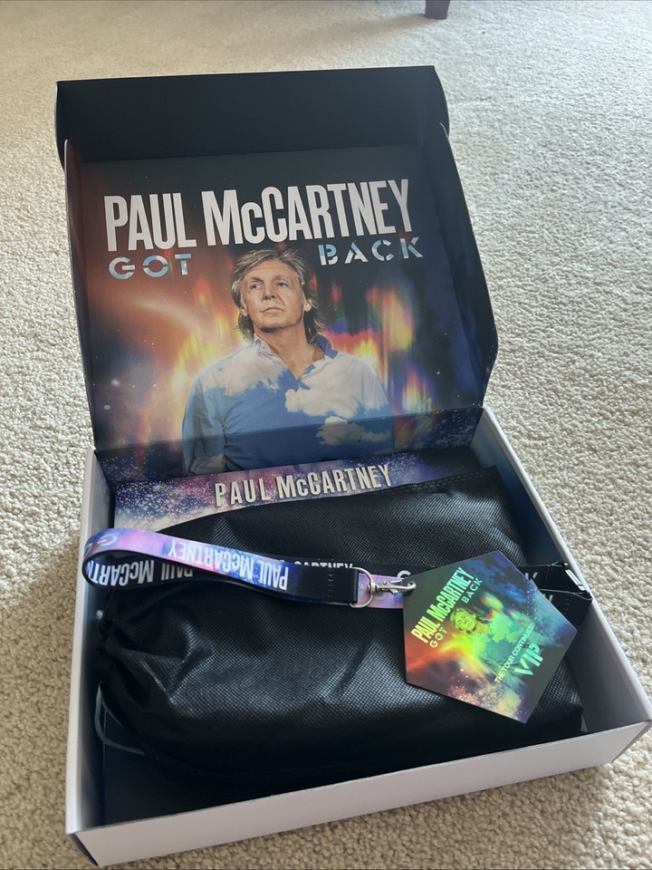 Paul McCartney Got Back VIP Package | eBay
