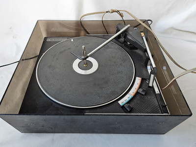 Vintage Voice Of Music Record Player Receiver Turns On & Spins | eBay