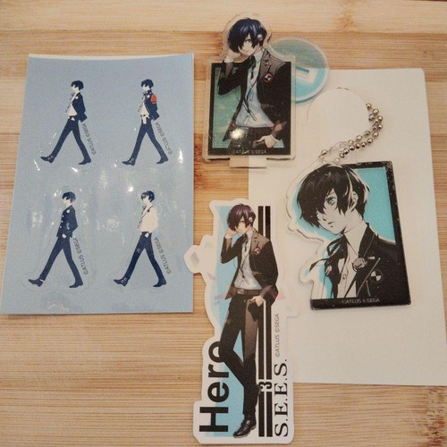 P3R Persona 3 Reload Protagonist Yuki Osamu Acsta Acyl Key Sticker | eBay