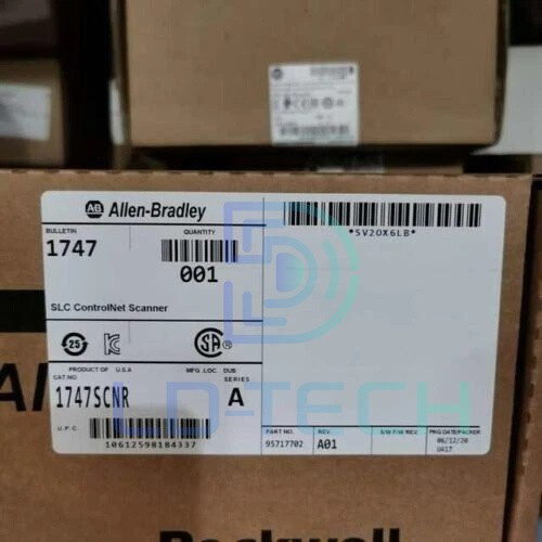 AB 1747-SCNR SER A SLC 500 ControlNet Scanner Module 1747SCNR New ...