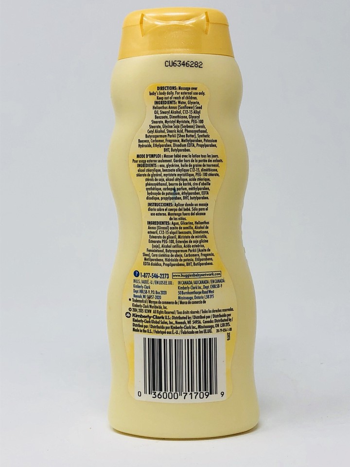 (1) Huggies Shea Butter Lotion 9 fl oz New | eBay