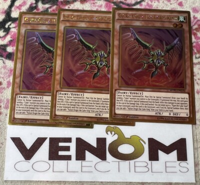 3x (M/NM) Geira Guile the Cubic King MVP1-ENG36 Gold Rare 1st Edition ...