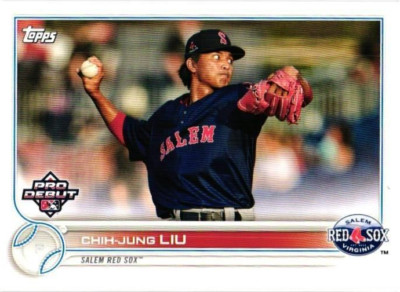 2022 TOPPS PRO DEBUT CHIH-JUNG LIU #PD-89 RC ROOKIE BASEBALL CARD | eBay