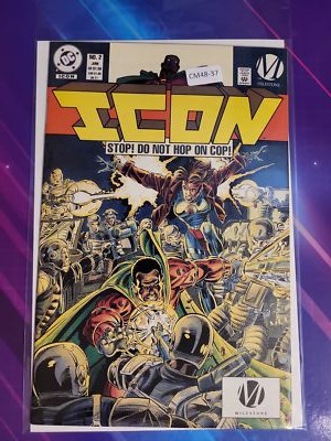 ICON #2 HIGH GRADE 1ST APP MILESTONE COMIC BOOK CM48-37 | eBay