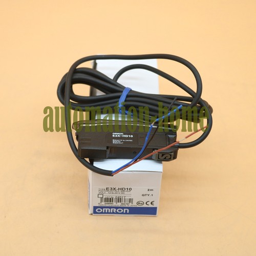 NEW Omron Optical Fiber Proximity Sensor E3X-HD10 HD10 IN BOX 1 year ...
