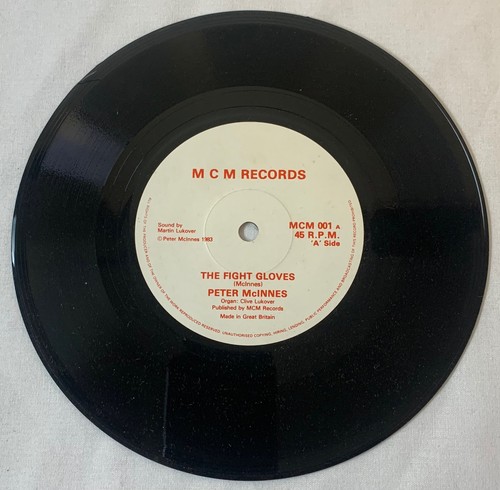 Peter Mcinnes The Fight Gants / The Enfant Recente Fight 45 | eBay