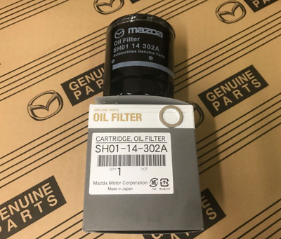 NEW OEM MAZDA Engine Oil Filter SH01-14-302A with Washer 995641400 CX ...