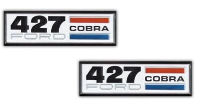 427 Shelby Cobra Roadster NEW Fender Emblems | eBay