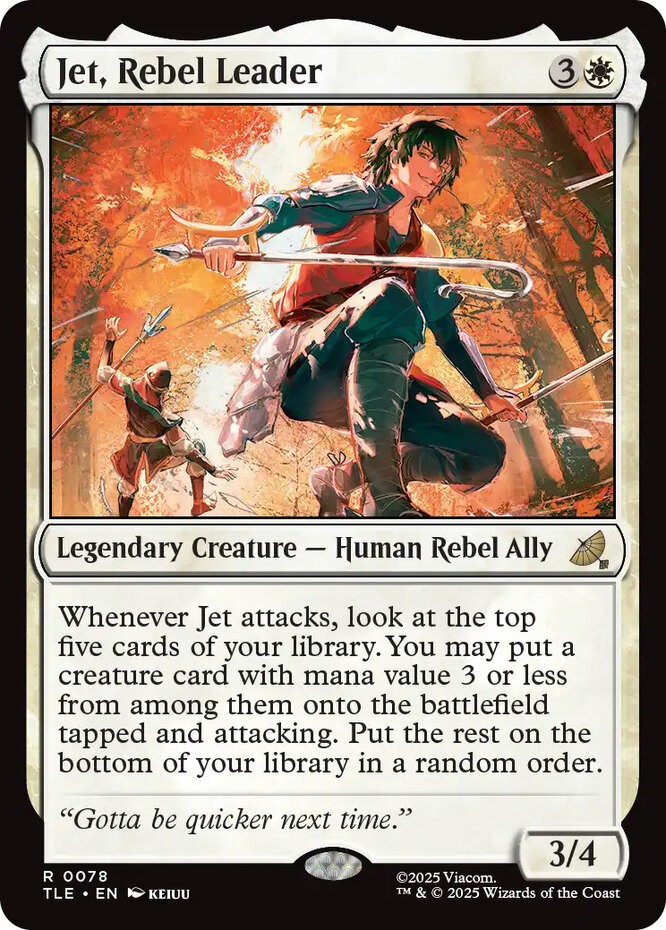 Jet, Rebel Leader - Avatar: The Last Airbender: Eternal-Legal - Near ...