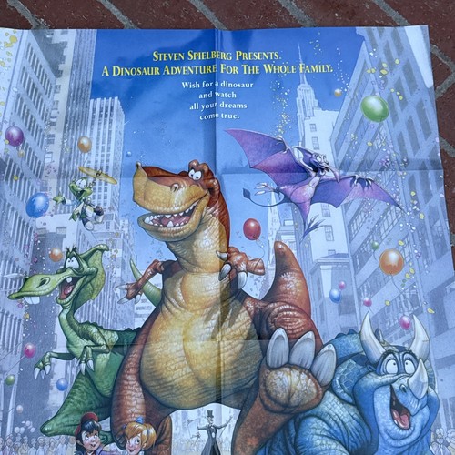 WE'RE BACK! A DINOSAUR'S STORY Original One Sheet Movie Poster - 1993 ...