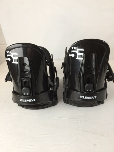 Open Box 5th Element Stealth Jr Kid's Snowboard Bindings, Black MY25 | eBay