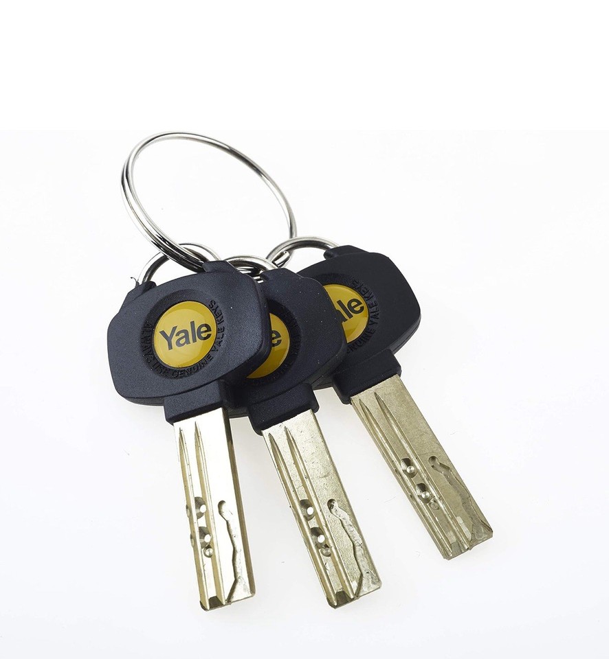 Platinum 3 STAR Euro Lock -YS3-5535DT - Yale 55/35 Thumbturn 3 Keys ...