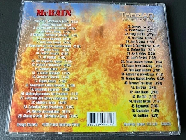 MC BAIN / CHRISTOPHER FRANKE EXPANDED MOTION PICTURE SCORE | eBay