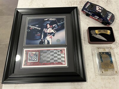 NASCAR 5000 Series Gold Card Autographed Signed DALE EARNHARDT ...