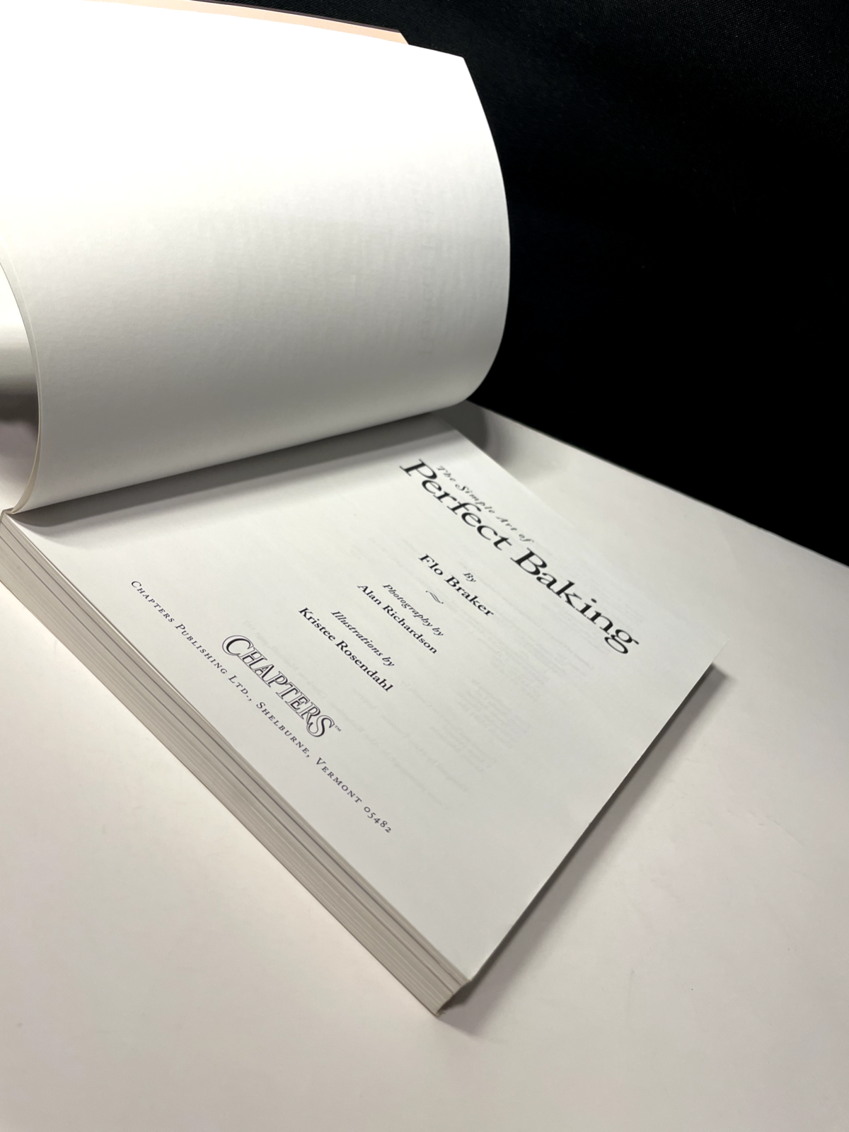 The Simple Art of Perfect Baking by Flo Braker (1997, Hardcover ...