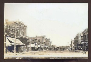REAL PHOTO PONCA NEBRASKA DOWNTOWN STREET SCENE POSTCARD COPY STORES | eBay