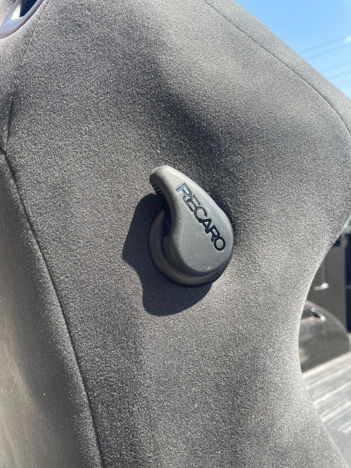 RECARO SR-6 GK100S Kamui Black Mesh Seat | Driver Side | Integrated ...