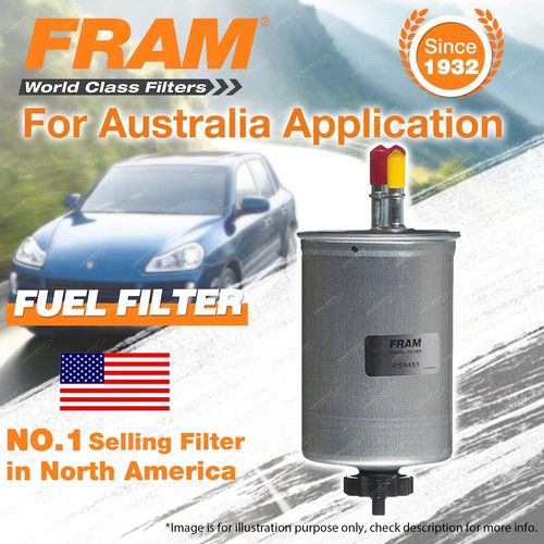 Fram Fuel Filter for Daewoo Rexton 5CYL 2.7 Diesel OM665.935 04/2004-03 ...