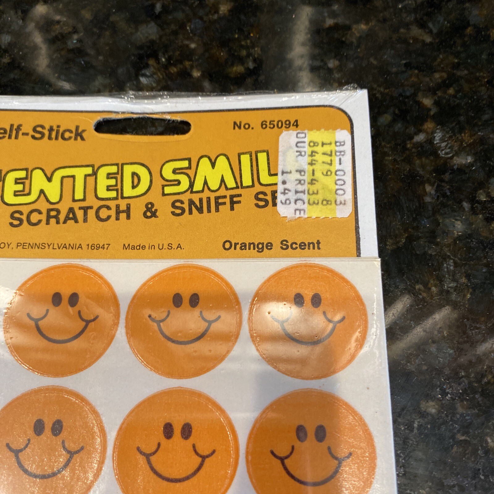 Vintage Eureka Scented Smiles Scratch & Sniff Stickers 2 sets NOS ...